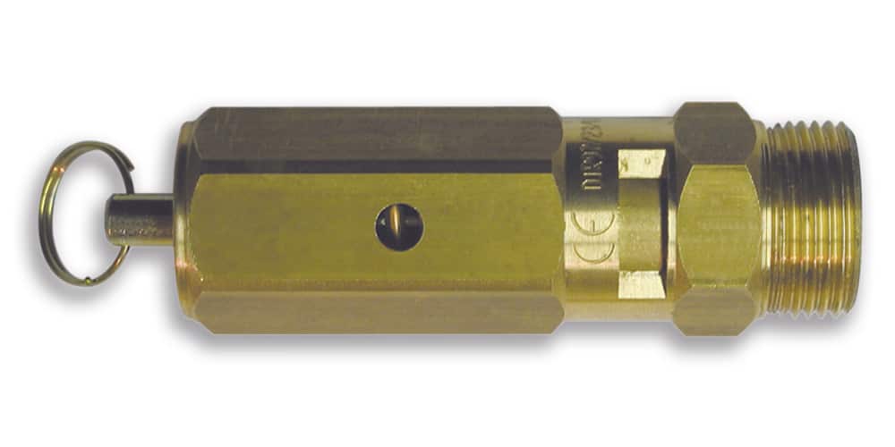 Valvola di sicurezza ritegno compressore - 8 10 12 bar libera bloccata ...