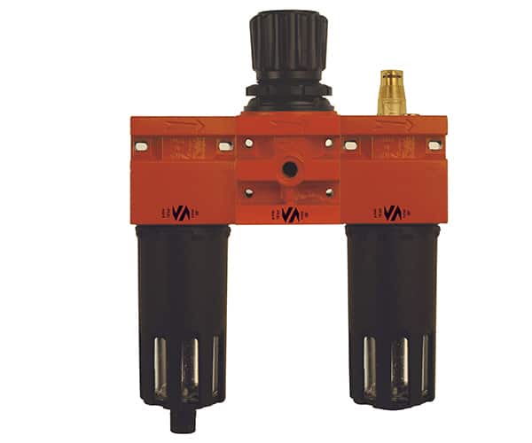 F4 Series FRL Units – Pressure regulator Filter Lubricator with gauge ...